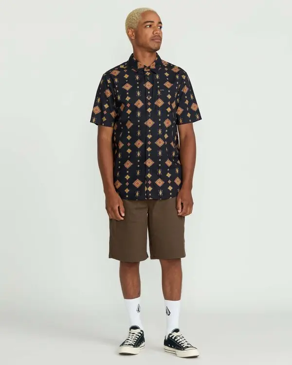 Volcom Desert Dobby Short Sleeve Shirt