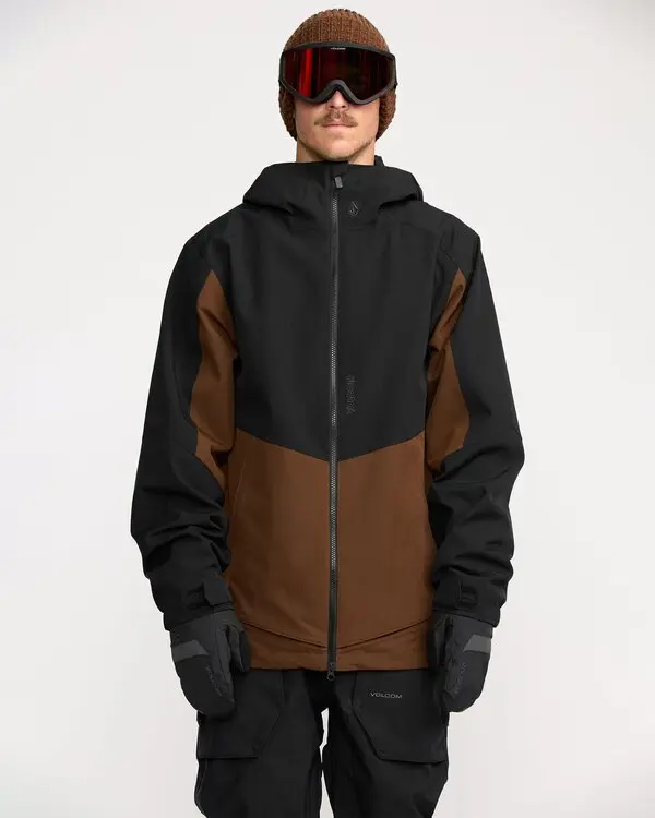Volcom Brighton Full Zip Jacket - Brown