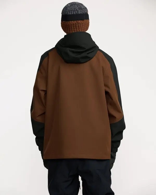Volcom Brighton Full Zip Jacket - Brown