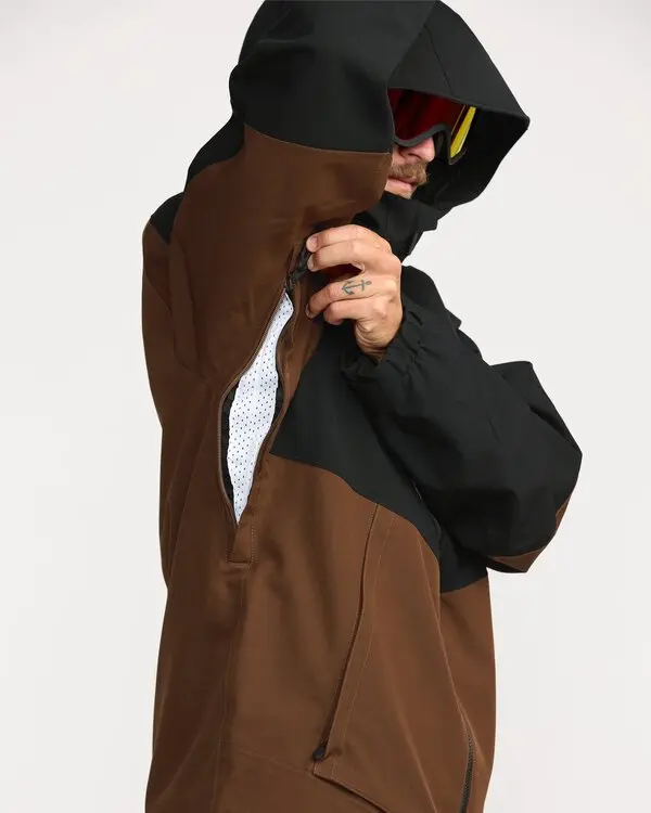 Volcom Brighton Full Zip Jacket - Brown