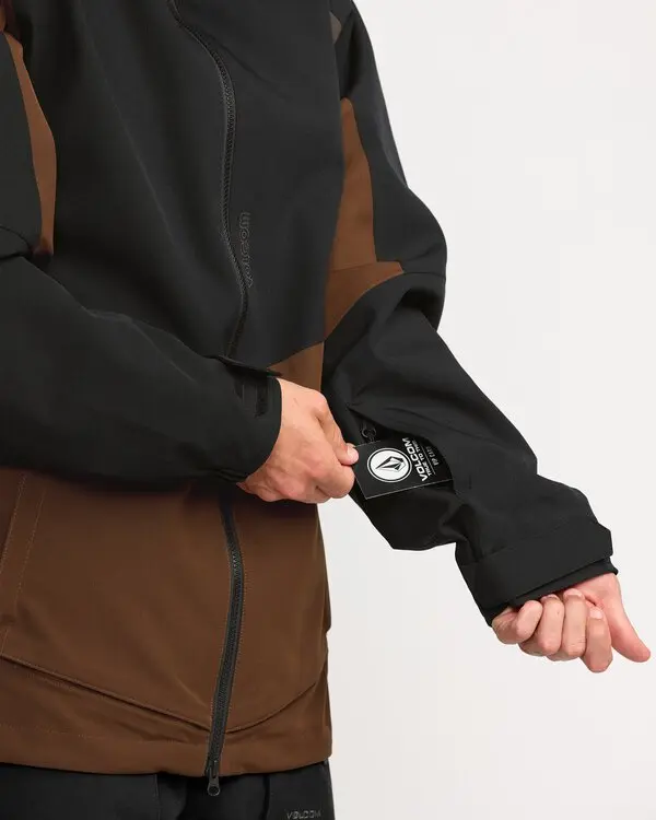 Volcom Brighton Full Zip Jacket - Brown