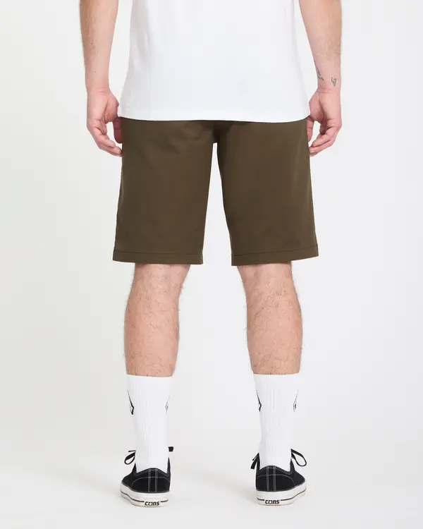 Volcom Modern Stretch 5-pocket Chino Shorts - Sage Leaf