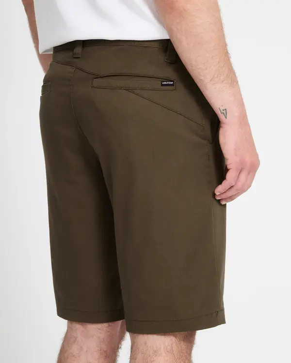 Volcom Modern Stretch 5-pocket Chino Shorts - Sage Leaf