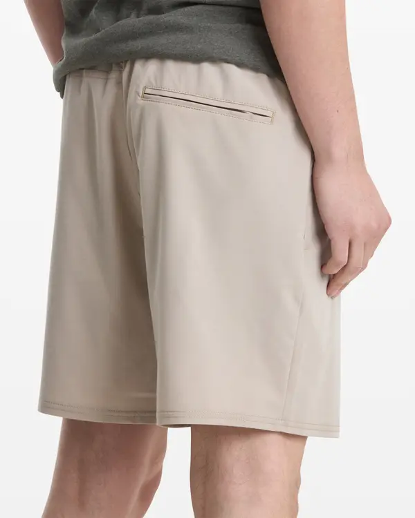 Volcom Elastic Waist Shorts - Stone