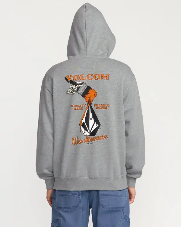 Volcom Workwear Pullover - Heather Grey