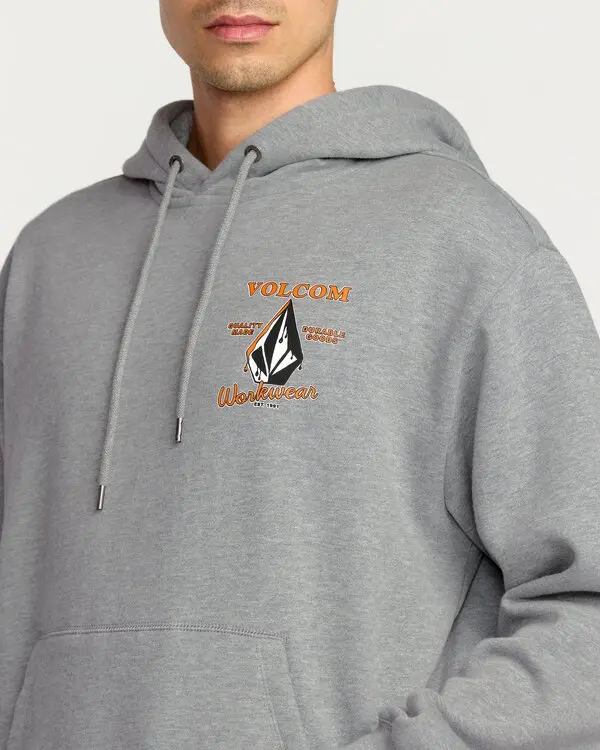 Volcom Workwear Pullover - Heather Grey