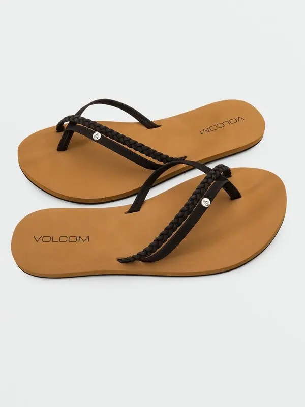 Volcom Thrills Ii Sandals - Black