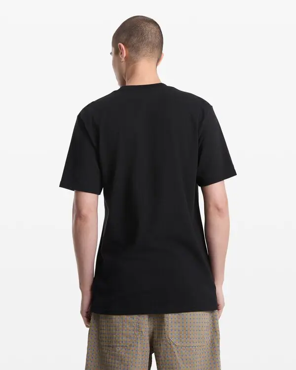Volcom Circle Split Short Sleeve Tee - Black