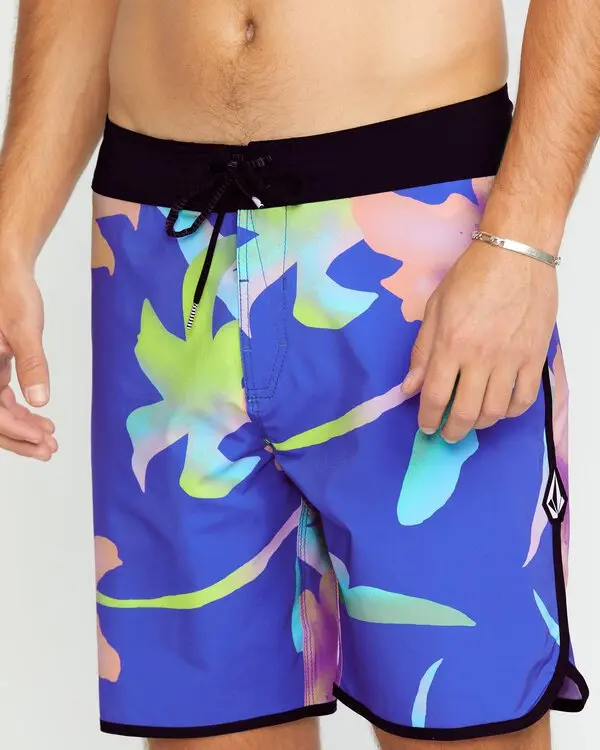 Volcom Infuse Scallop Mod Boardshorts - Ultramarine