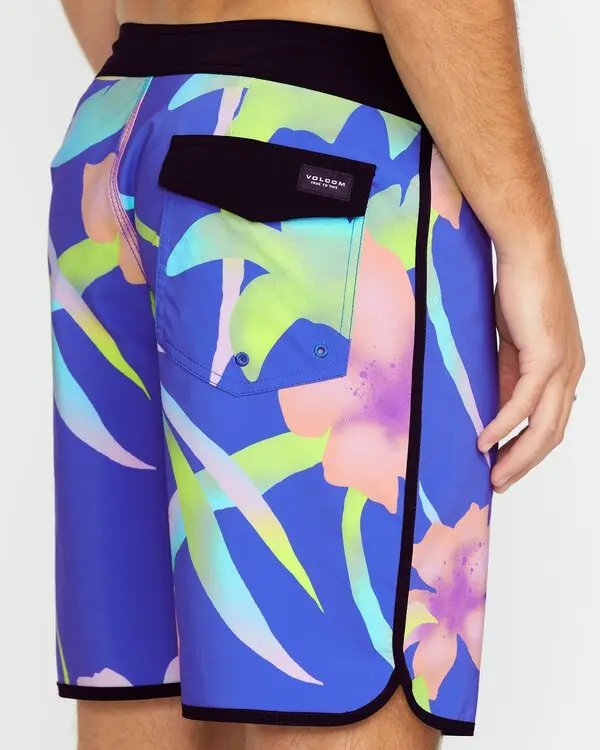 Volcom Infuse Scallop Mod Boardshorts - Ultramarine