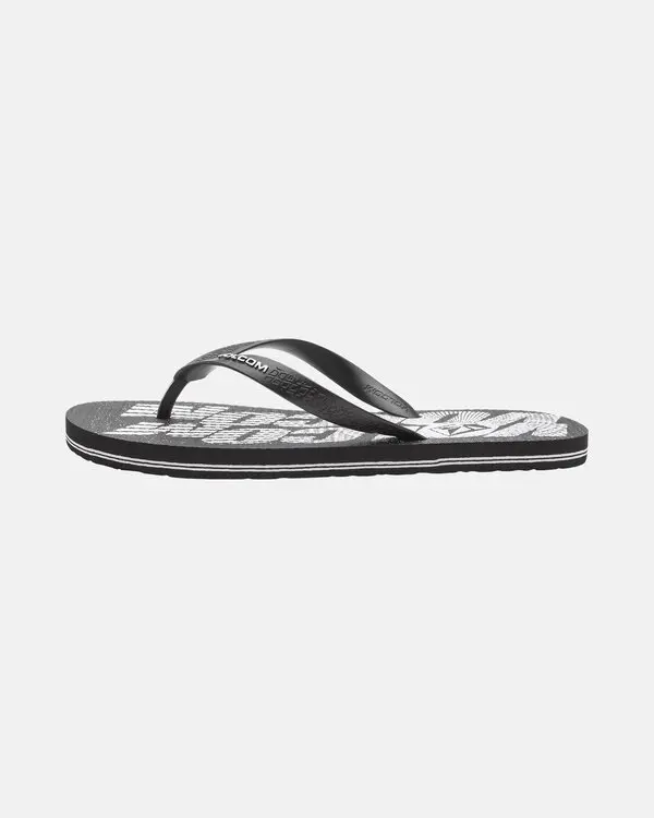 Volcom Motion Sandals - Black/white