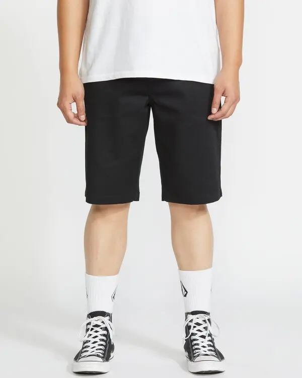 Volcom Modern Stretch Chino Shorts - Black