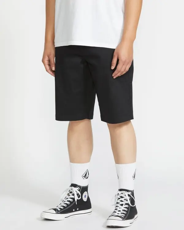 Volcom Modern Stretch Chino Shorts - Black