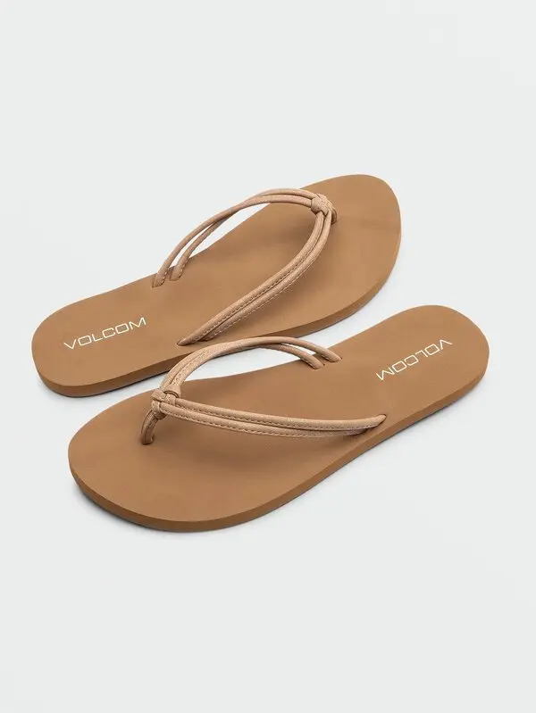 Volcom Forever And Ever Ii Sandals - Tan