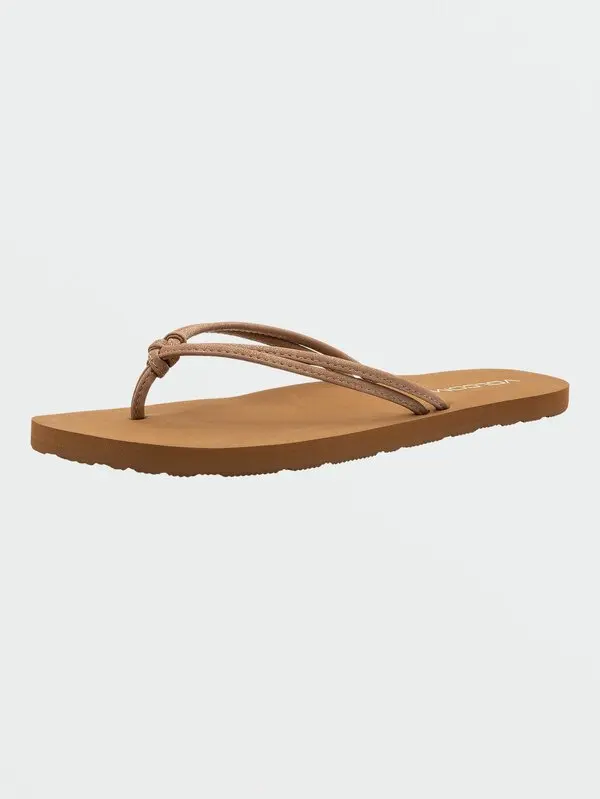 Volcom Forever And Ever Ii Sandals - Tan