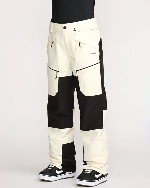 Volcom Stone Mica 20k Relaxed Pants - Bone