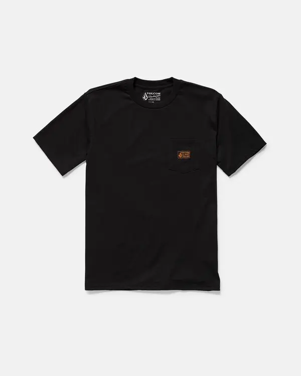 Volcom Workwear Certifico Short Sleeve Tee - Black