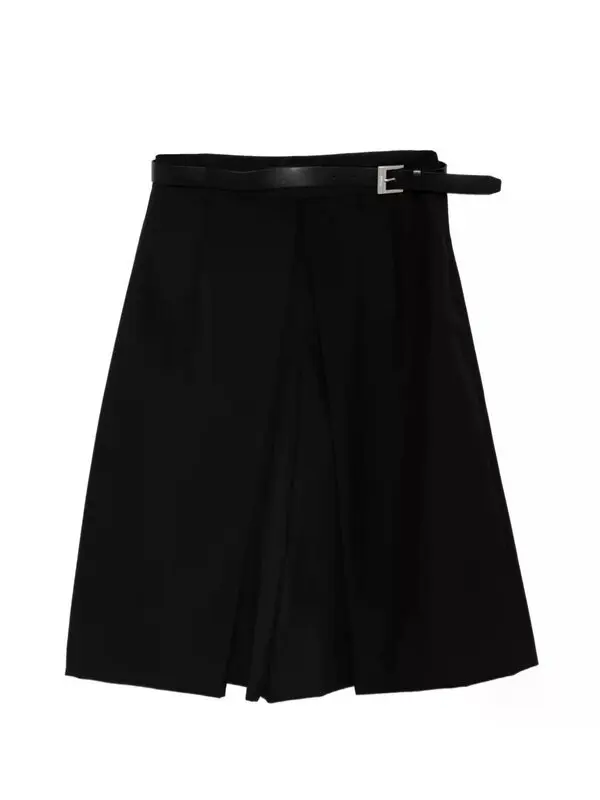 JUUN.J Belted Pleated Skort