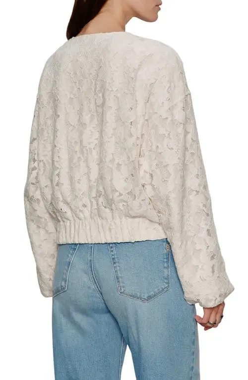 Sanctuary Leila Lace Bomber Jacket