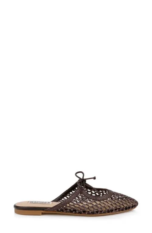 Badgley Mischka Xailee Woven Mule - Brown