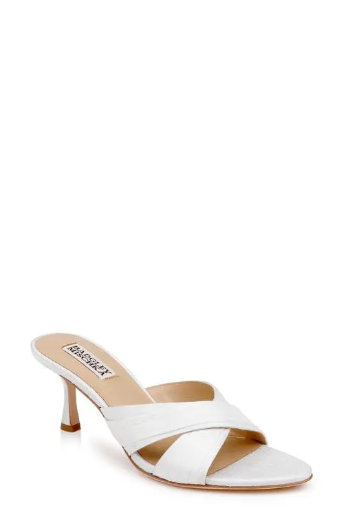 Badgley Mischka Xania Sandal - Ivory Silk