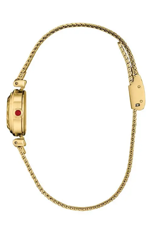 Citizen Fio Goldtone Mesh Strap Watch