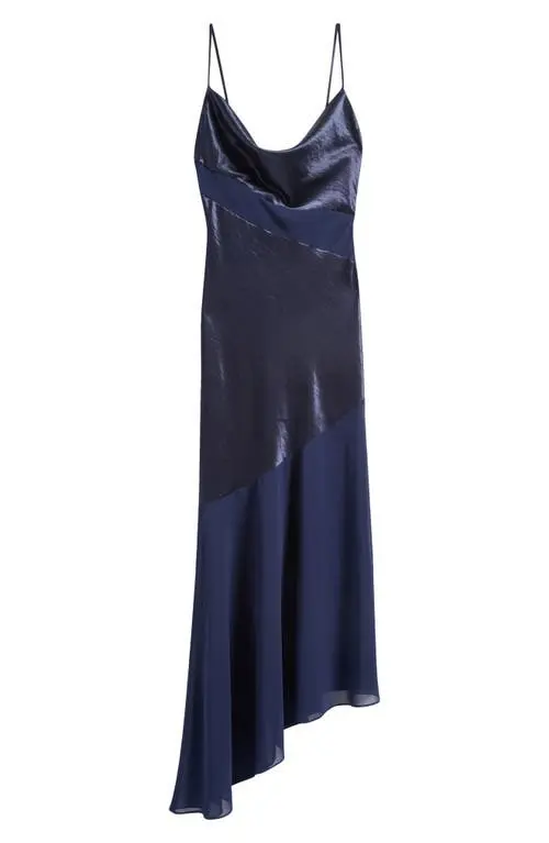 Lulus Lainey Cowl Neck Midi Dress