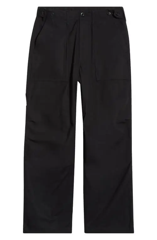 SNOW PEAK Takibi Herringbone Canvas Pants