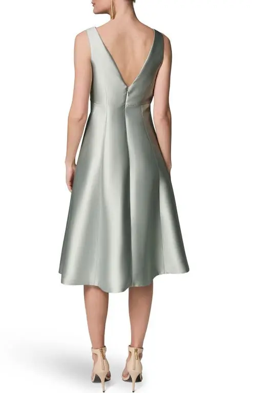 Donna Karan New York A-Line Dress In Blue Frost | Editorialist