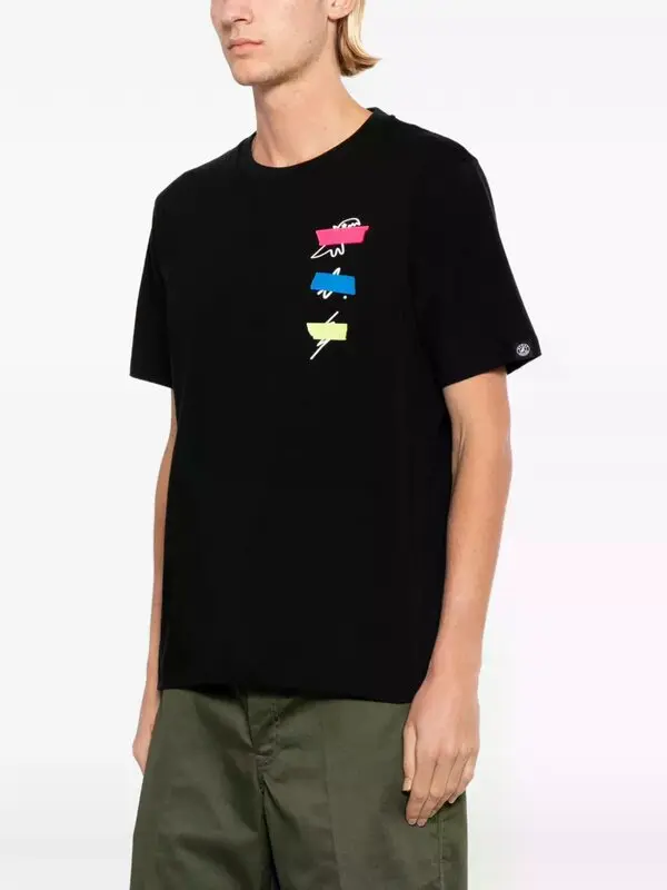 AGNES B. Tapes Short Sleeves T-shirt