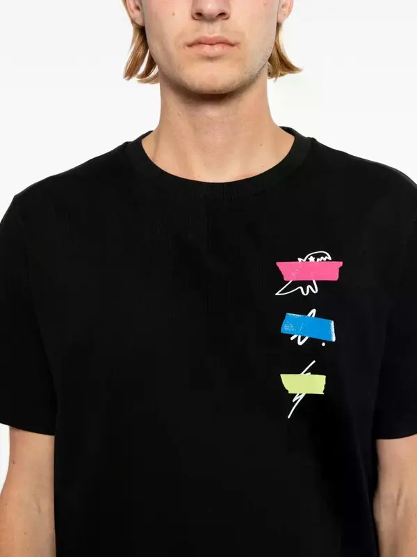AGNES B. Tapes Short Sleeves T-shirt