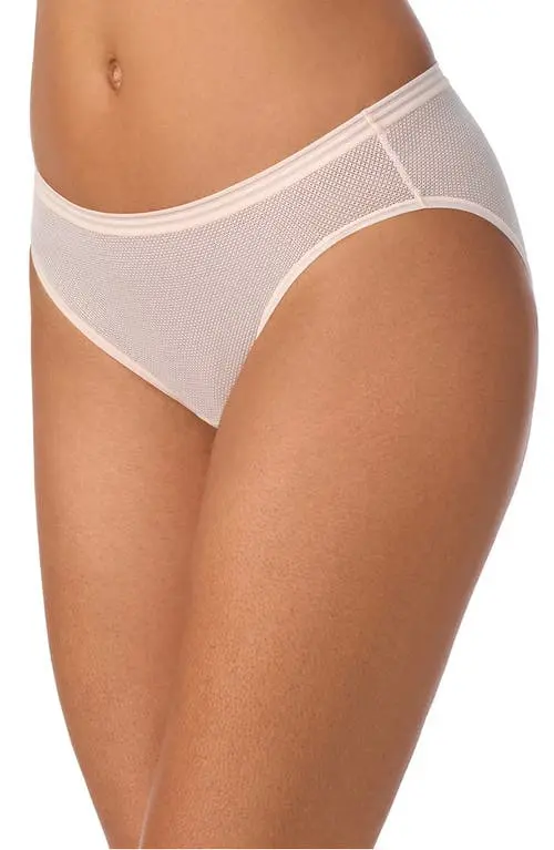Dkny Table Top Sheer Stripe Bikini - Rosewater