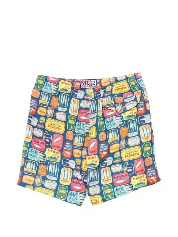 MC2 SAINT BARTH Printed Swim Shorts