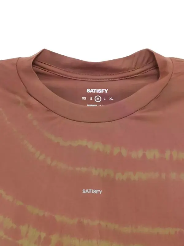 Satisfy Patch-detail T-shirt