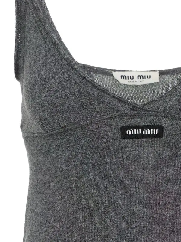 Miu Miu Cashmere Tank Dress