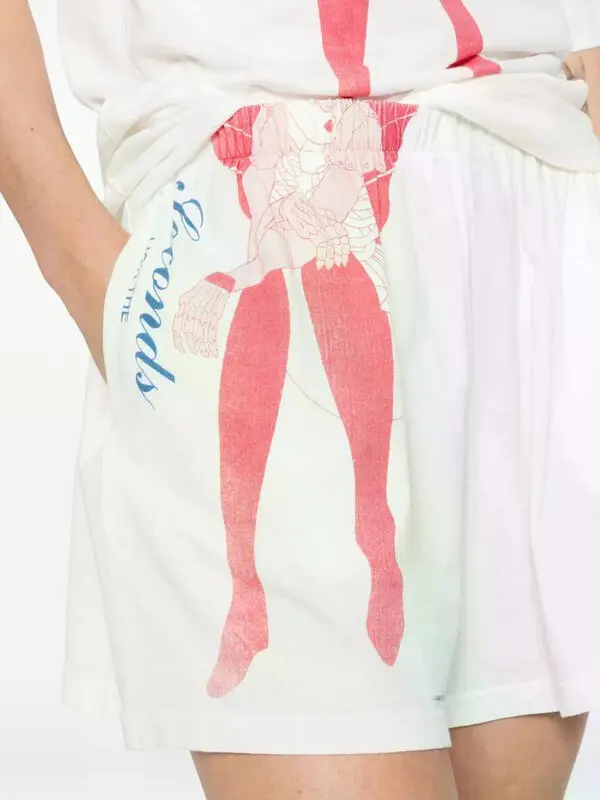 Our Legacy Gored Printed Shorts