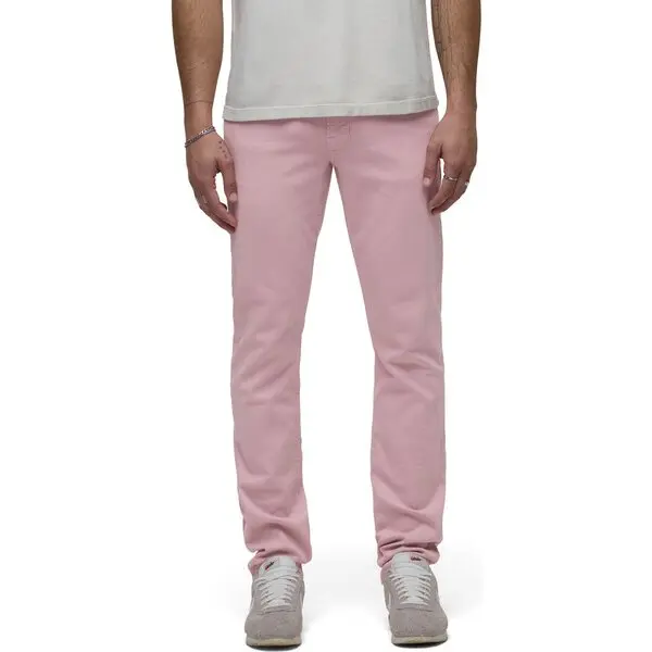 Hudson Jeans Blake Slim Straight Leg Jeans - Pale Mauve