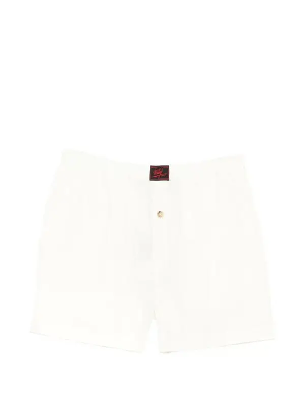 WILLY CHAVARRIA Willy Woven Boxer - White