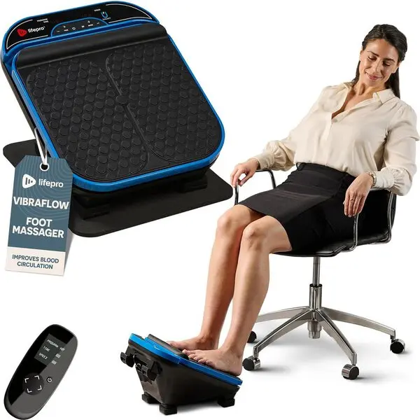 LIFEPRO Vibracare Foot Massager For Neuropathy - No Heat