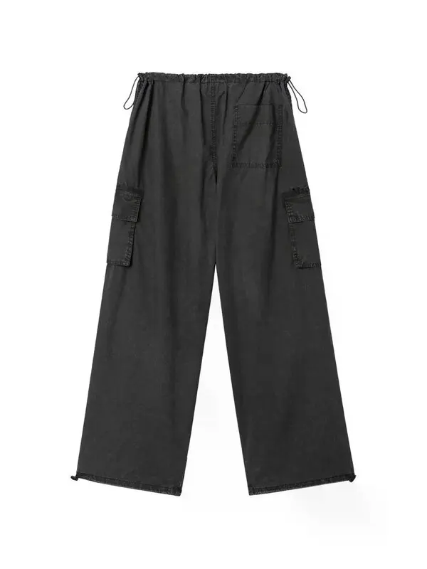 Izzue Cargo-pocket Trousers - Black