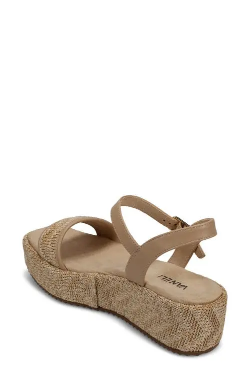 Vaneli Walda Ankle Strap Platform Sandal