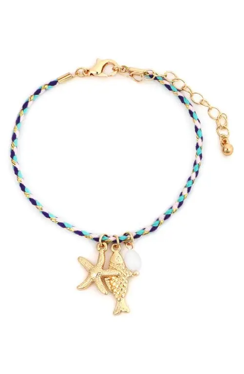 PANACEA Charm Bracelet - Blue