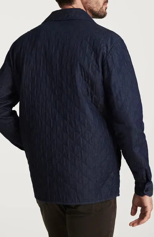 34 Heritage Quilted Denim Overshirt