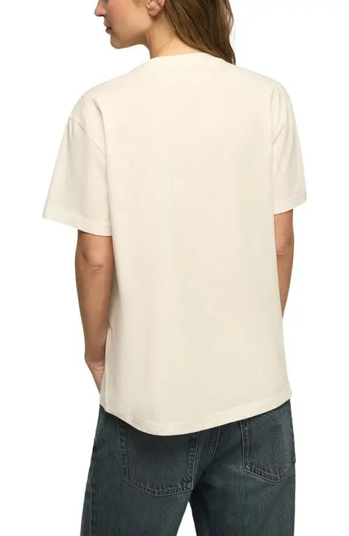 Lucky Brand Logo Embroidery Graphic T-shirt