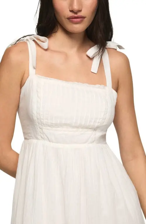 Lucky Brand Tie Strap Sleeveless Midi Dress