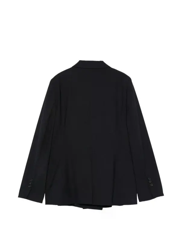 Seventy Double-breasted Blazer - Black