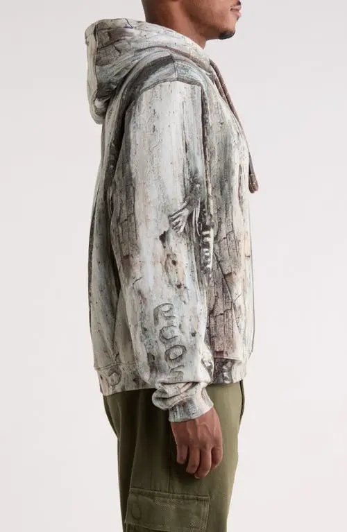 RC OUTDOOR SUPPLY Treebark Camo Stack Logo Hoodie
