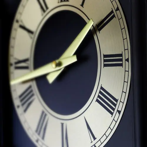 BEDFORD CLOCK COLLECTION 27.5in Wall Clock With Pendulum Oak Finish