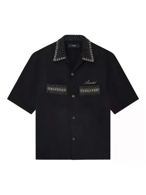 Amiri Rhinestone-embellished Shirt