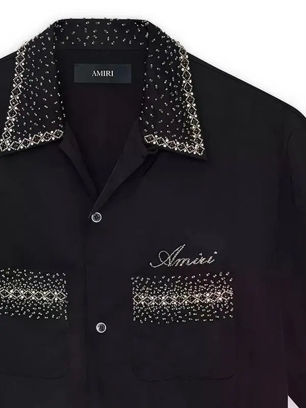 Amiri Rhinestone-embellished Shirt
